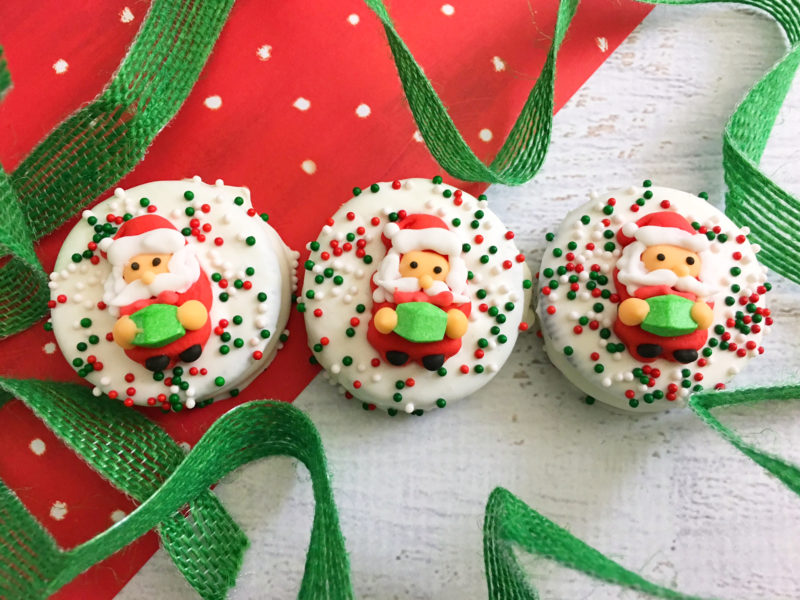 Santa Oreo Christmas Cookies: An Easy No Bake Recipe That Kids Love