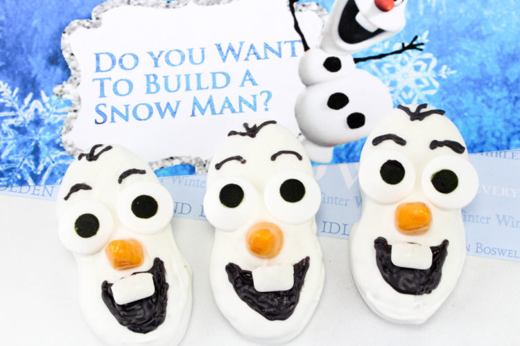Fun Olaf Cookies To Make With Kids - Inspired by Disney's Frozen