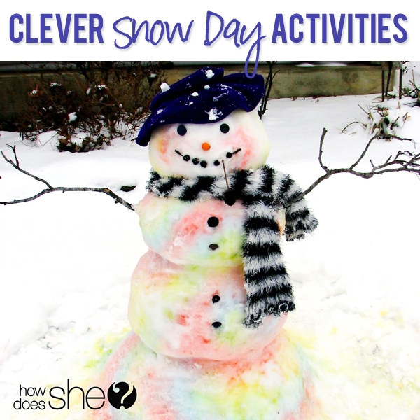 25 Snow Day Kids Activities: For A Day Off Of School