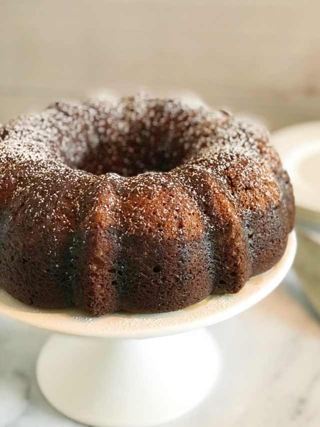 Chocolate Kahlua Cake: A Boozy Bundt Cake Recipe