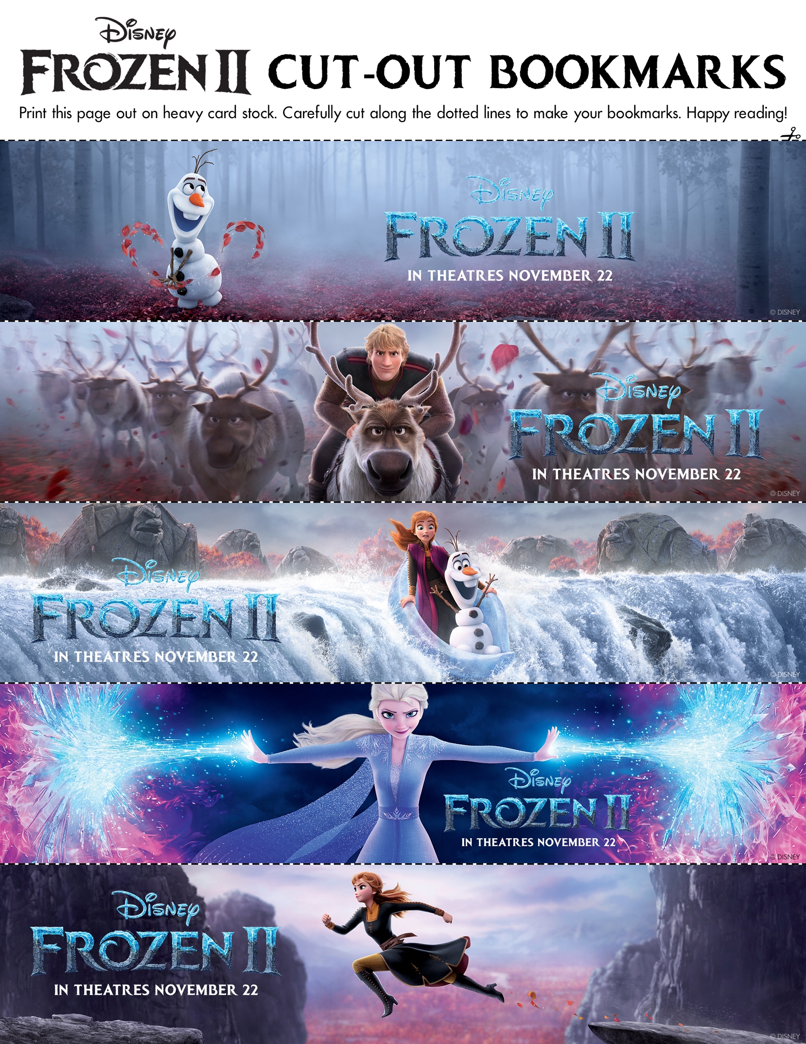 Frozen 2 Coloring Pages & Activity Sheets: FREE + Printable