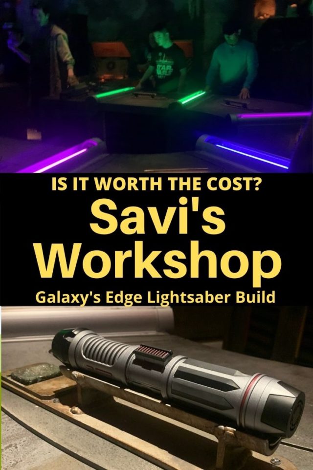Savi's Workshop: Galaxy's Edge Lightsaber Build At Hollywood Studios