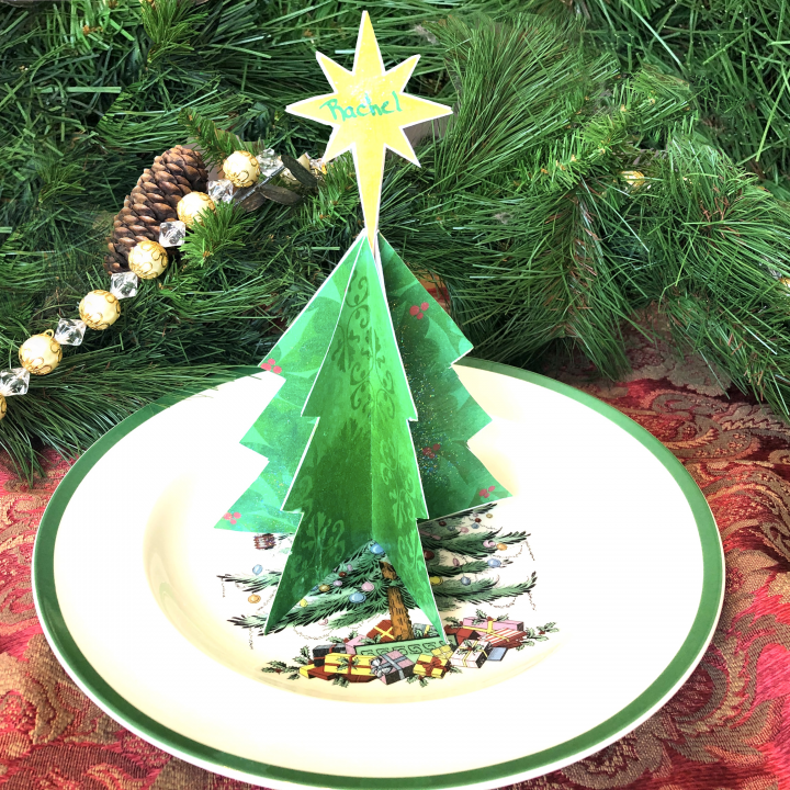 Diy Christmas Table Name Cards Easy DIY Place Cards For Christmas