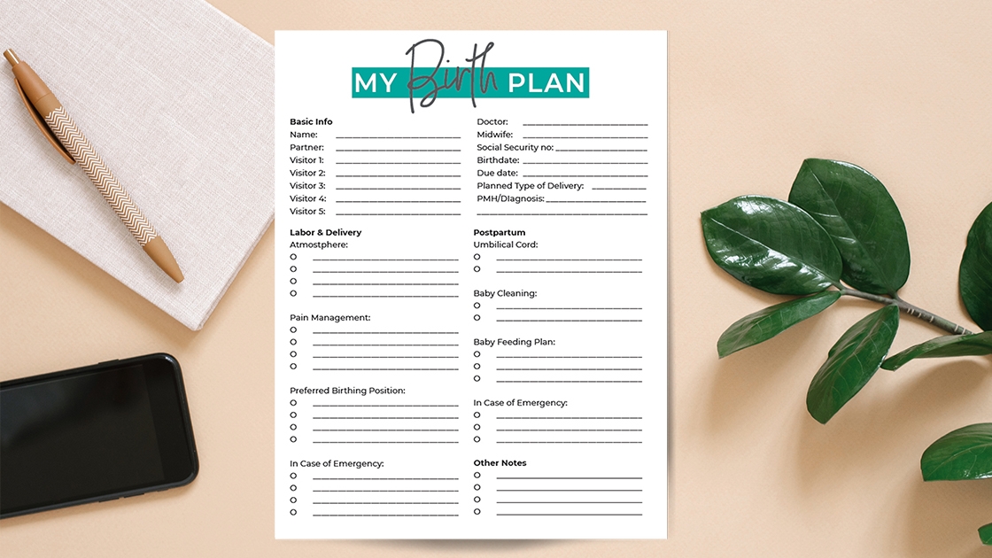 Printable Birth Plan Worksheet 5 Tips To Create A Labor Deliver Plan Printable Birth Plan Worksheet 5 Tips To Create A Labor Deliver Plan
