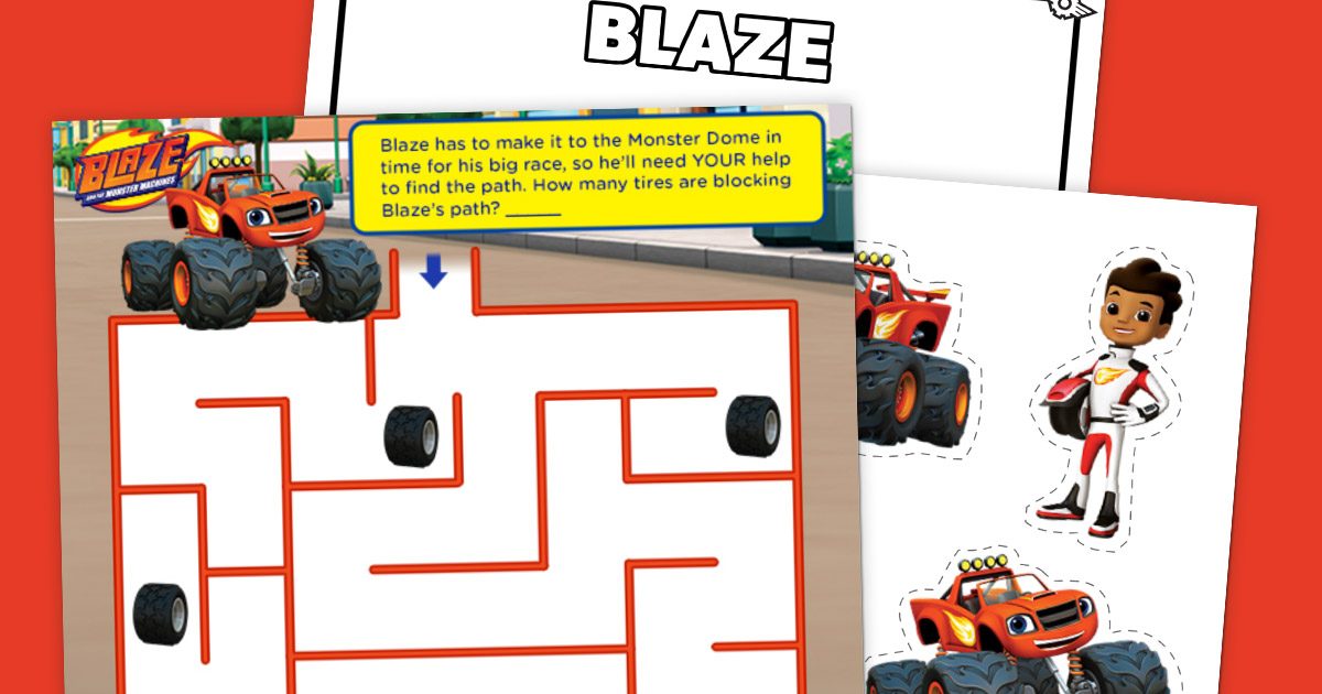 Blaze and The Monster Machines Party Ideas ( Plus DVD GIVEAWAY)