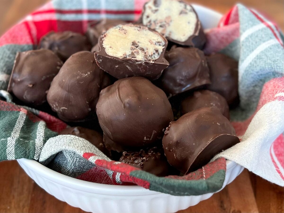 Tagsugar Cookie Dough Truffles Recipefeed