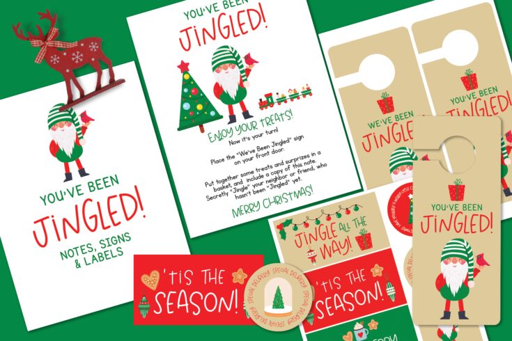 FREE Printable You've Been Jingled PDF Game