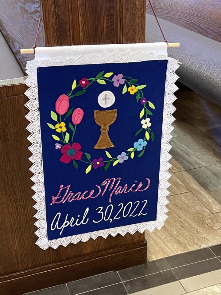 BEST First Holy Communion Banner Designs (That Kids Can Do)
