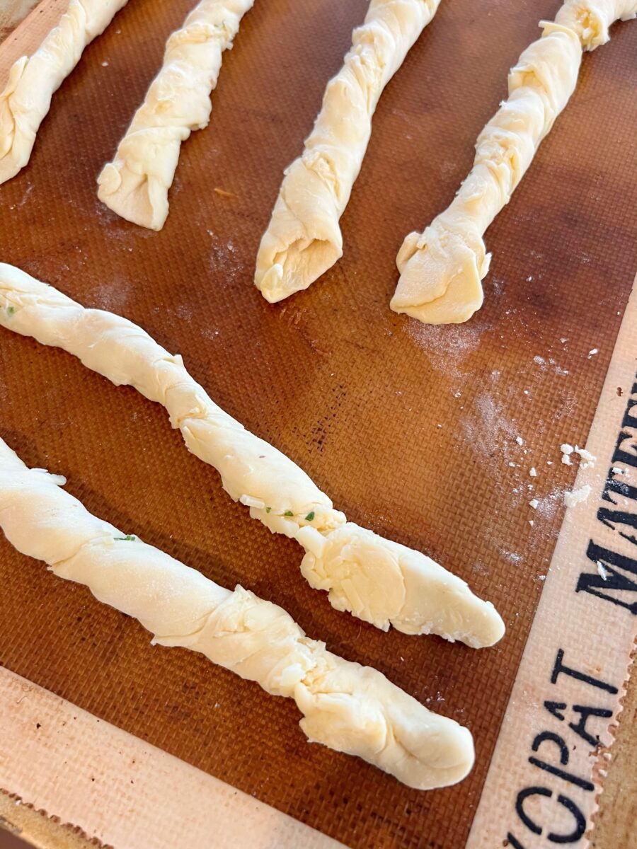 Puff Pastry Cheese Straws