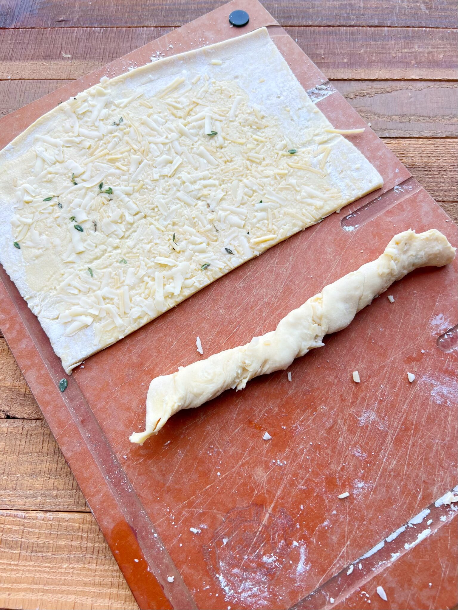 Puff Pastry Cheese Straws