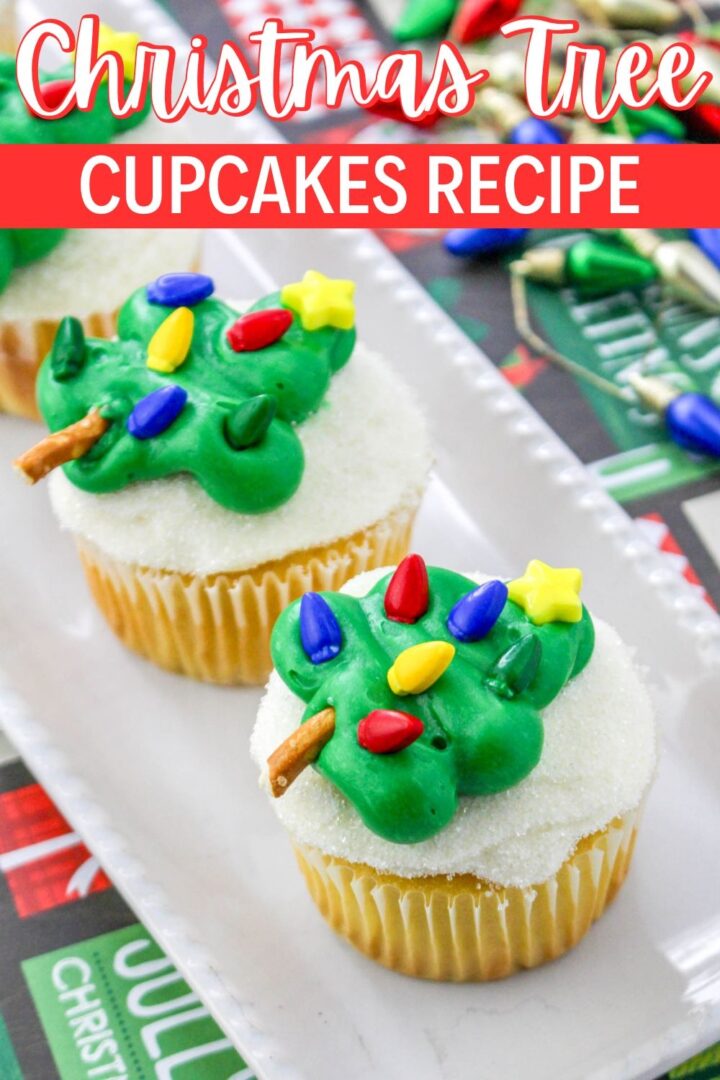Christmas Tree Cupcakes