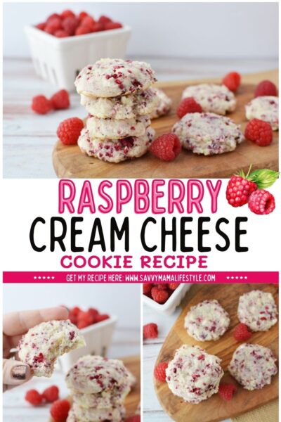Raspberry Cream Cheese Cookies