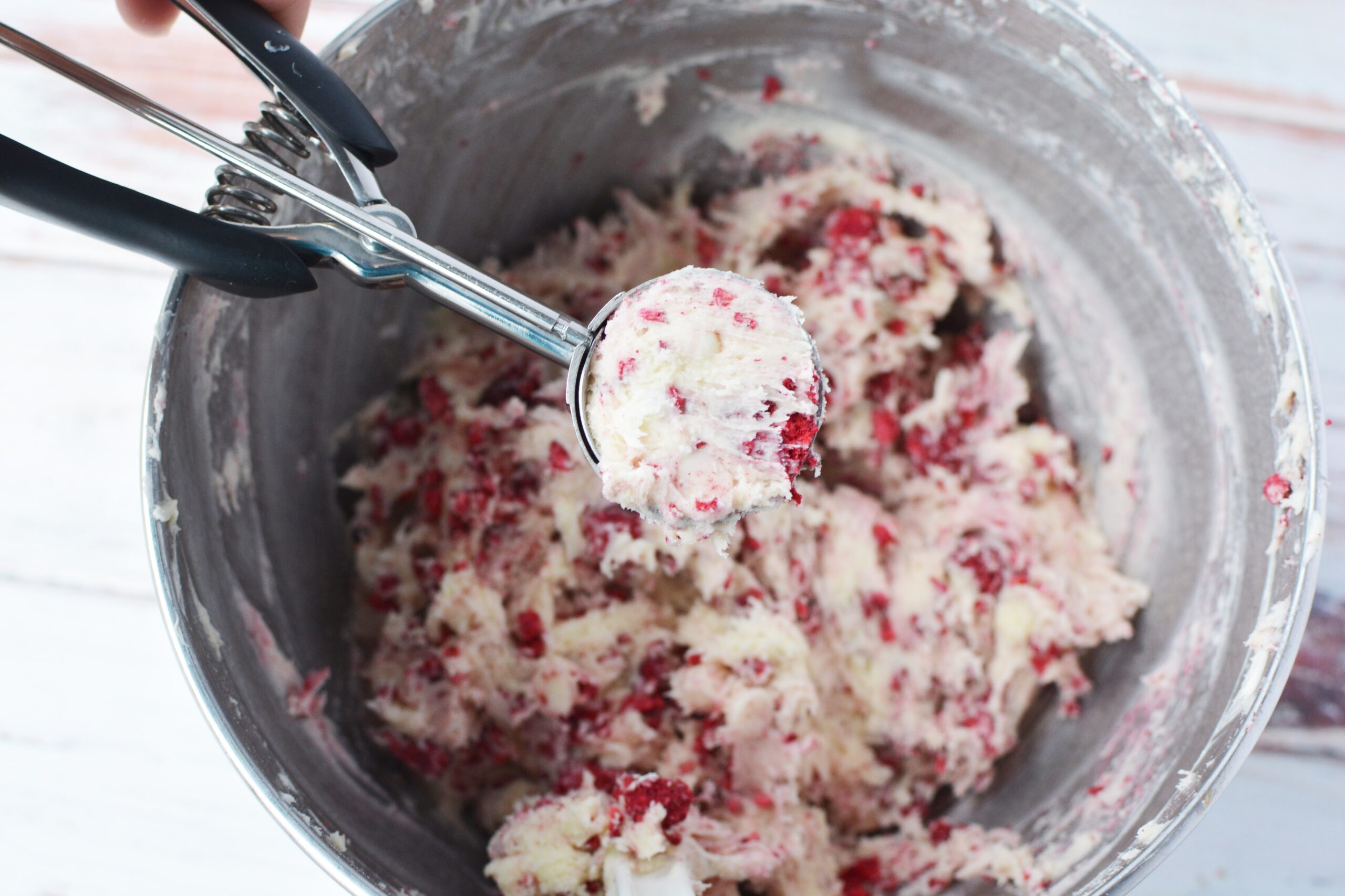 Raspberry Cream Cheese Cookies
