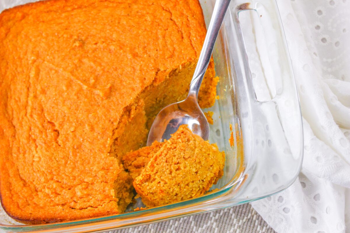 Thanksgiving Sweet Potato Spoon Bread