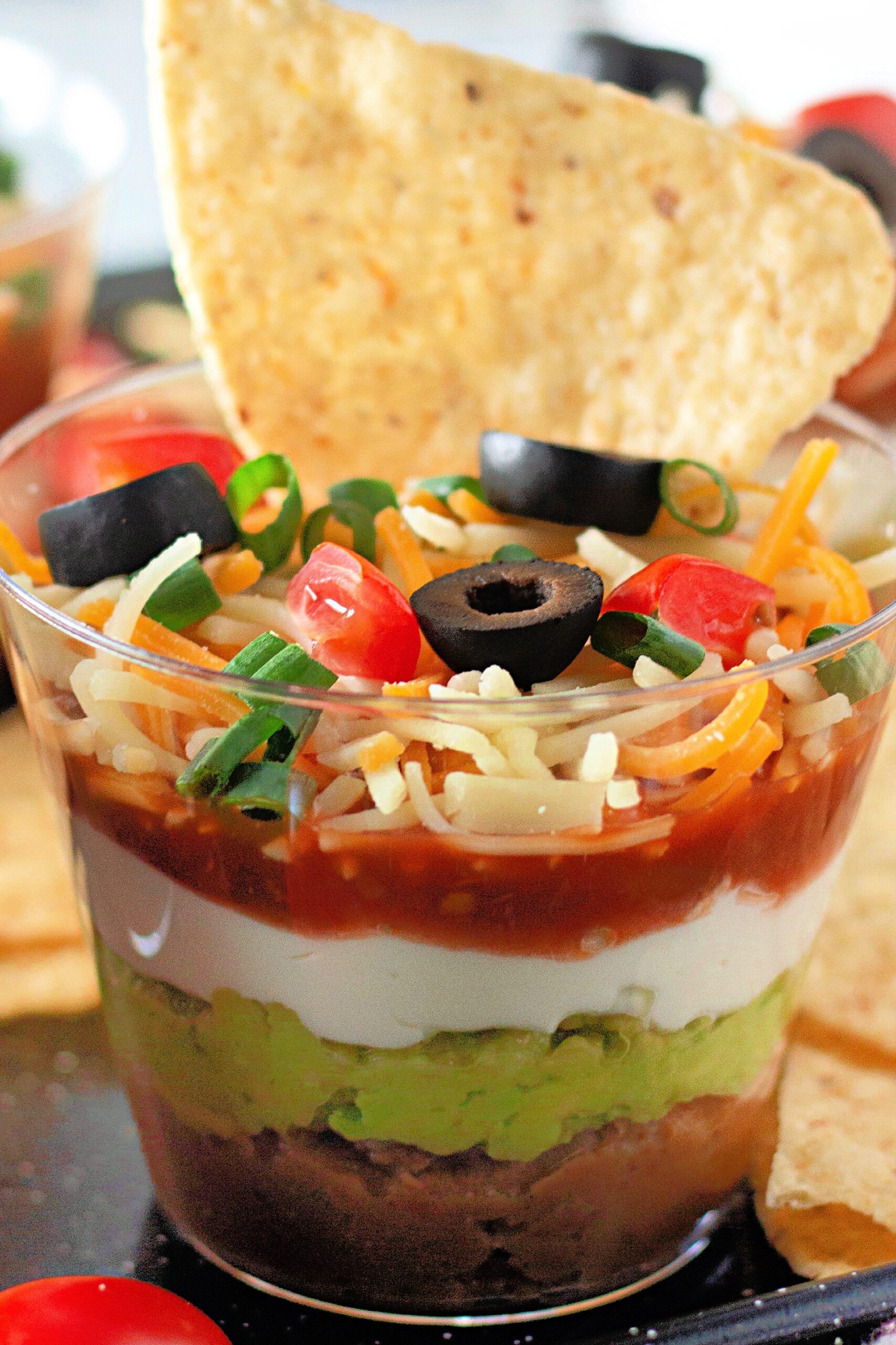 Individual 7-Layer Dip Cups