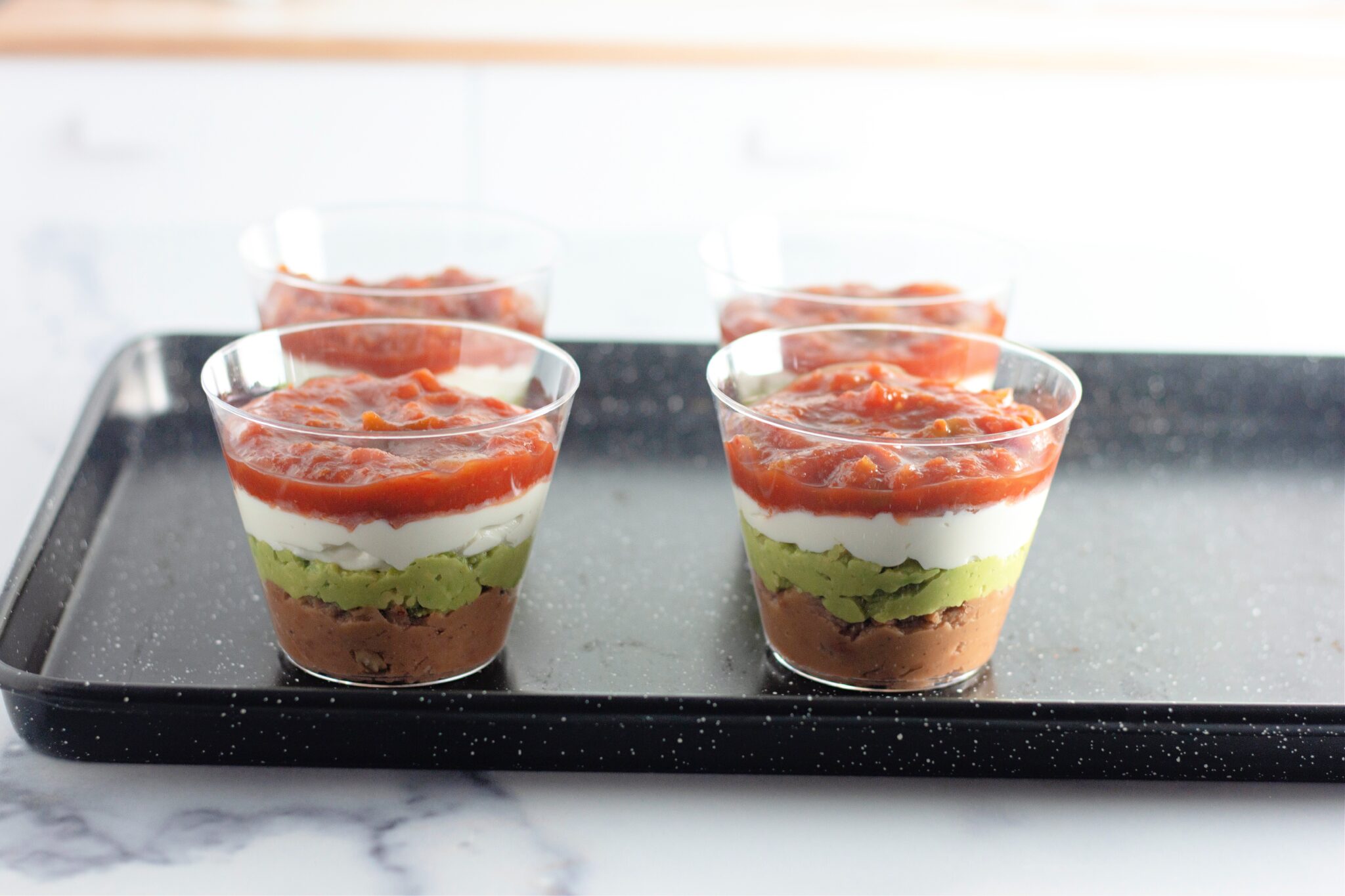 Individual 7-Layer Dip Cups