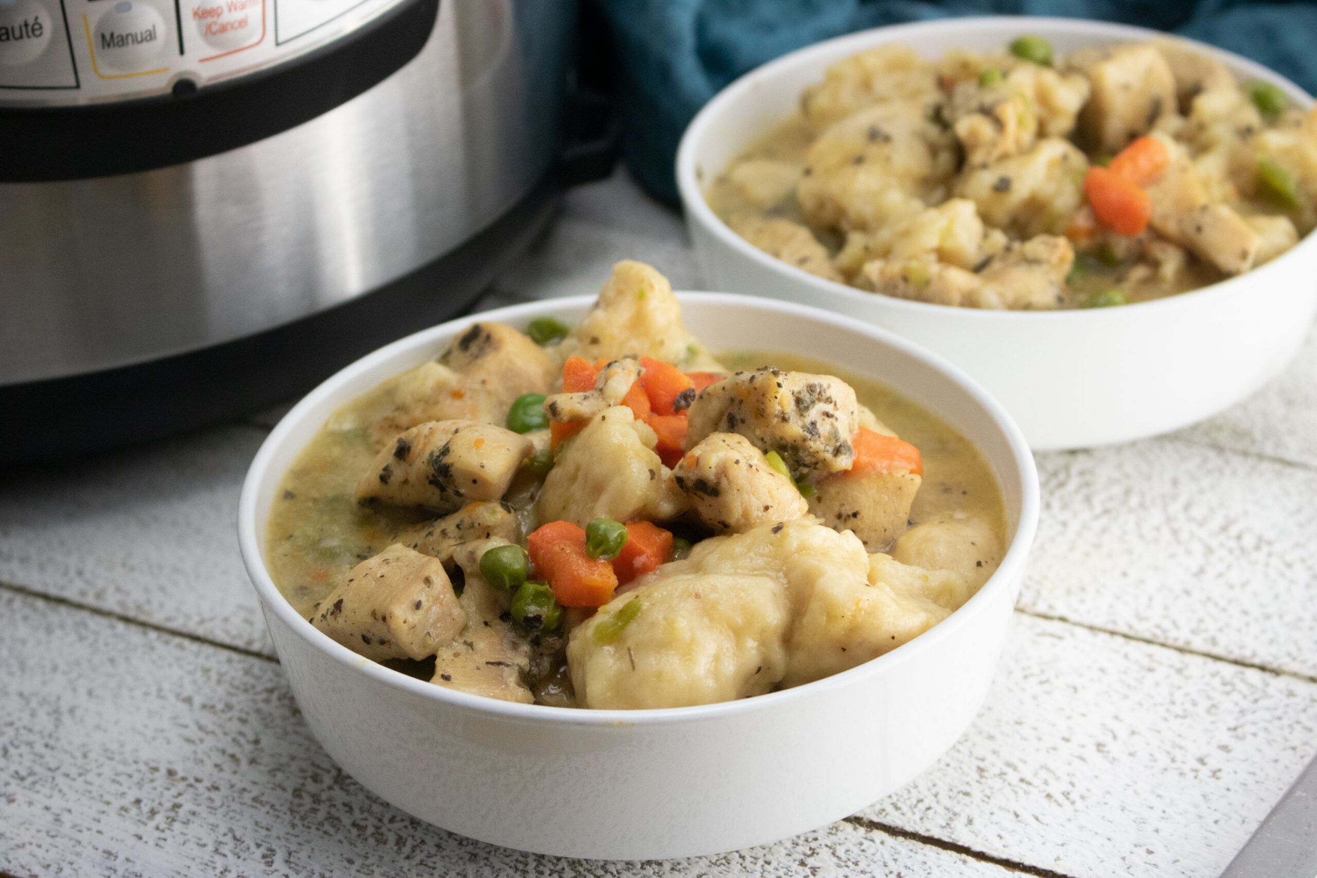 Instant Pot Chicken and Dumplings