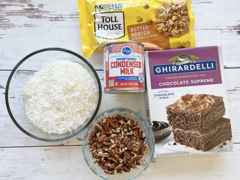 Magic Brownie Bars