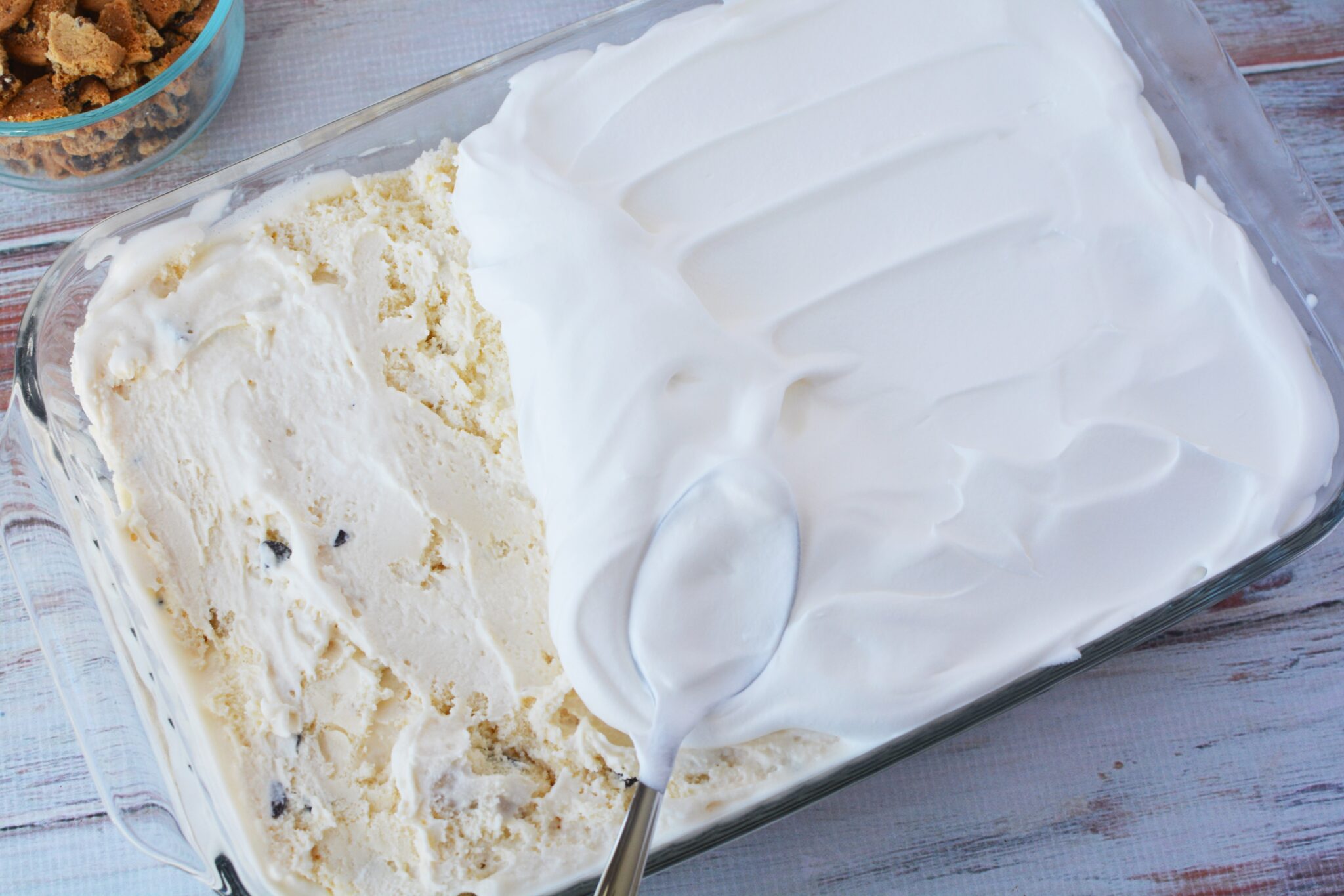 4-Ingredient Frozen Cookie Dough Delight