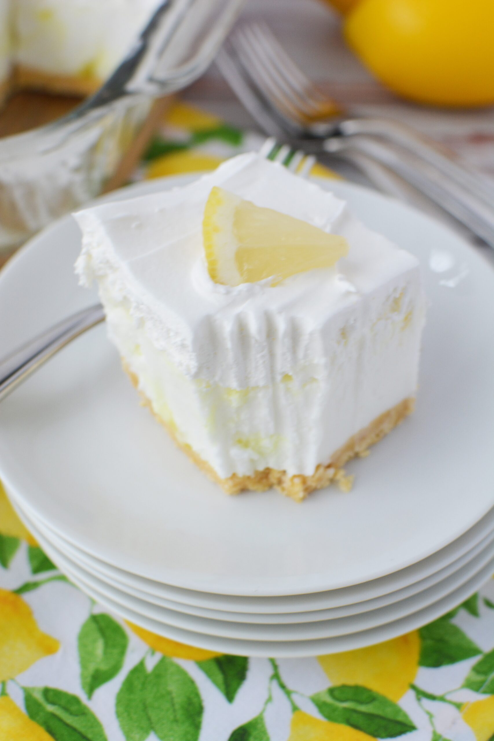 4-Ingredient Frozen Lemon Delight